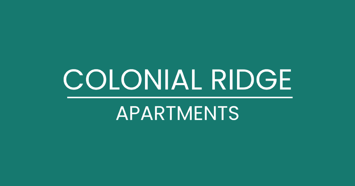 Colonial Heights apartments for rent at Colonial Ridge